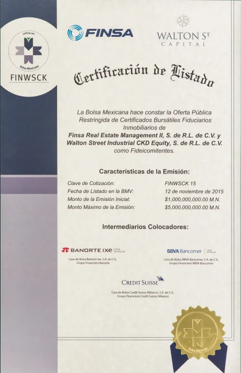 About Us - Industrial Real Estate Developments | FINSA